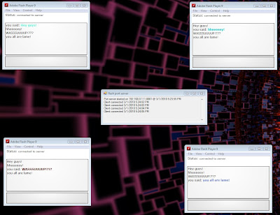 C F Socket Server Client Chat