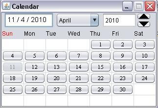 Java Code Spot Java Calendar