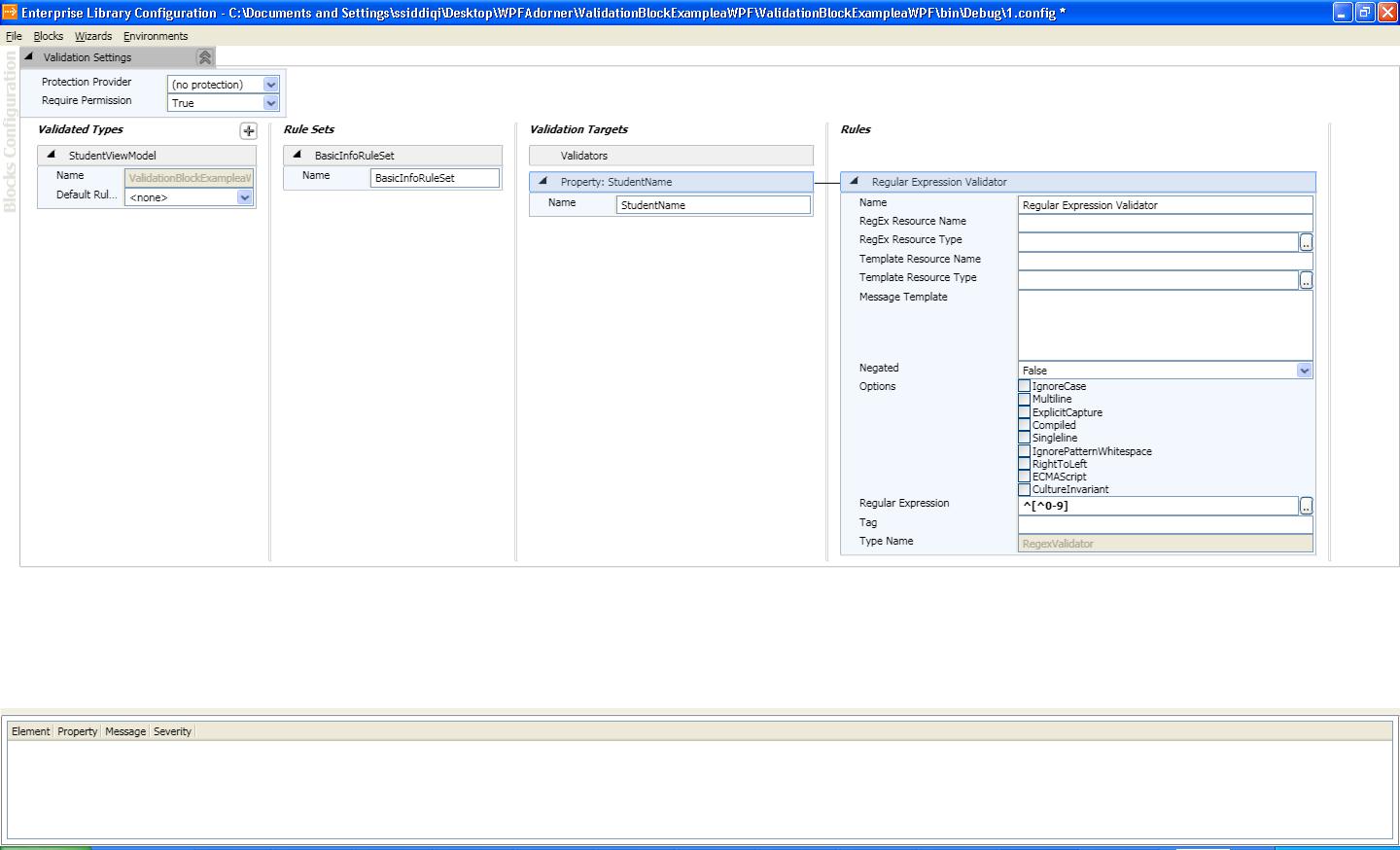 Muhammad Shujaat Siddiqi Wpf Validation Using Validation Application