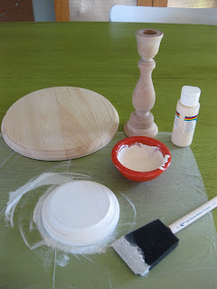 H Is For Handmade Cake Stand Tutorial
