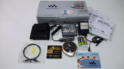 [vendo] Minidisc Sony Mz-g750 Con Radio 110