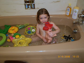 The Dennis Wright Family 03 16 2008 Bath Time