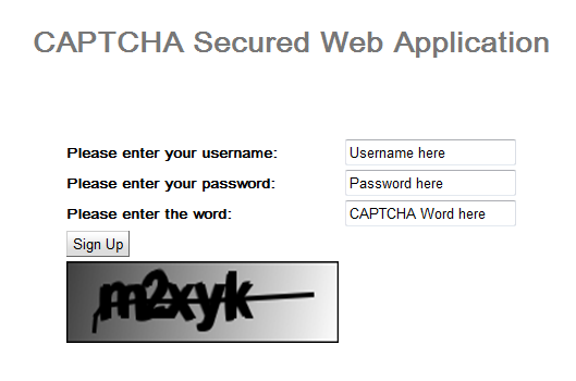 Adding Captcha To Your Gwt Application Java Code Geeks