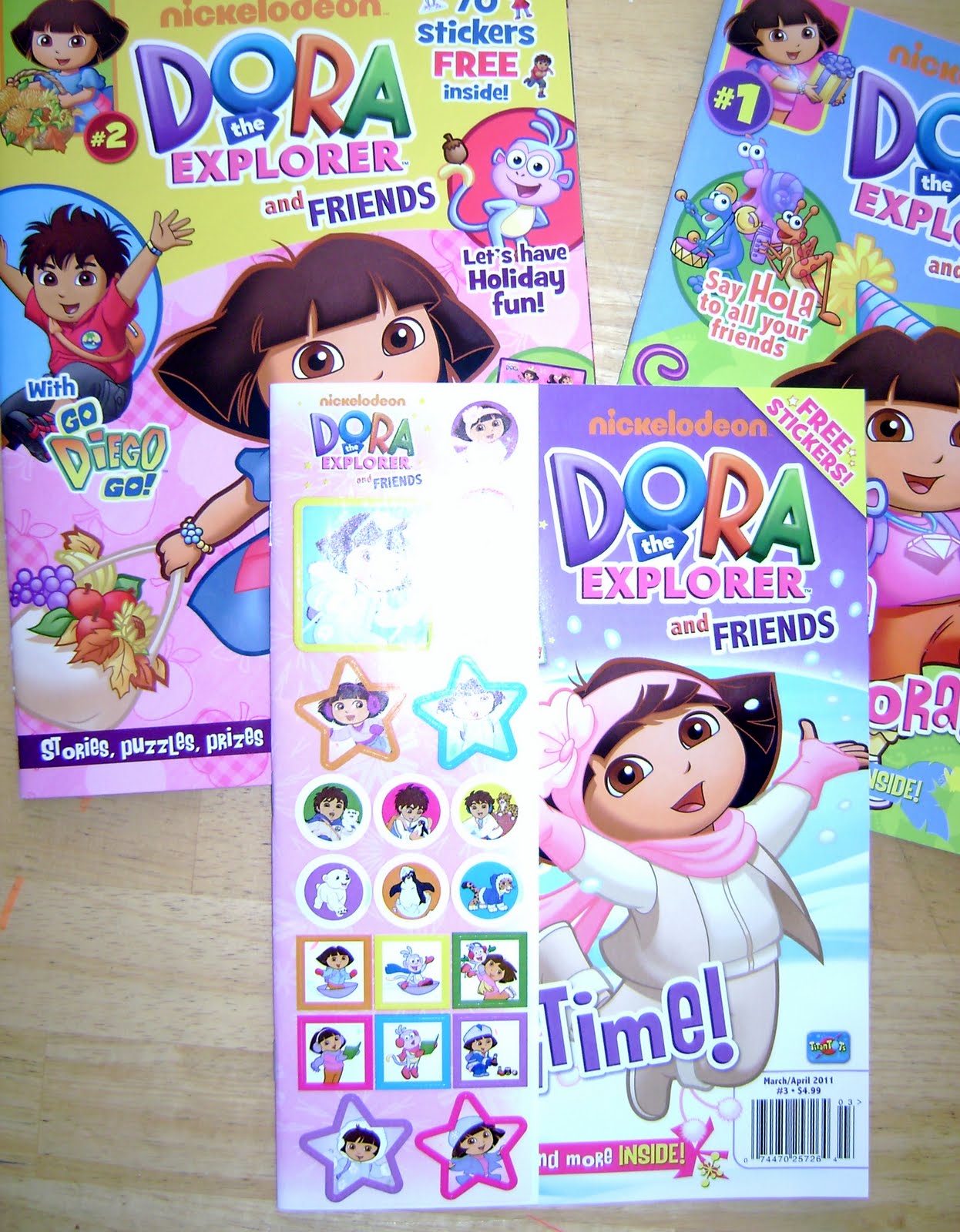 Go Exploring with Dora and Friends NEW Magazine Review Mommy's Memorandum