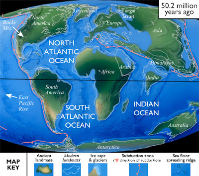 Quaternary Period Continents