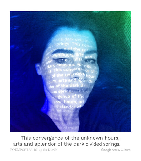 Artist Es Devlin on conceiving POEMPORTRAITS — Google Arts & Culture
