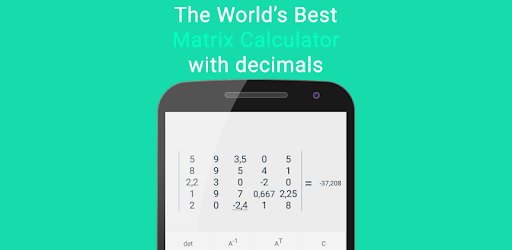 Calculadora de Matrices - Aplicaciones en Google Play