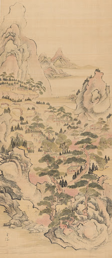 Peach blossom idyll - Ike Gyokuran (Japanese, 1728 - 1784) — Google ...