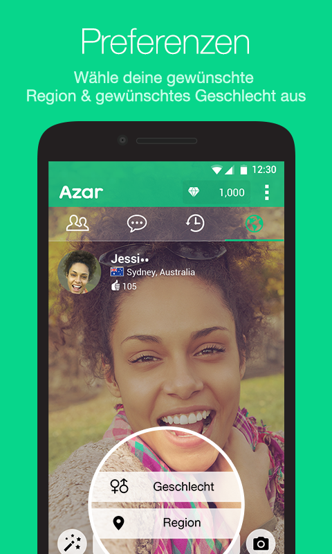 Azar-Video-Chat, Freundefinder – Android-Apps auf Google Play