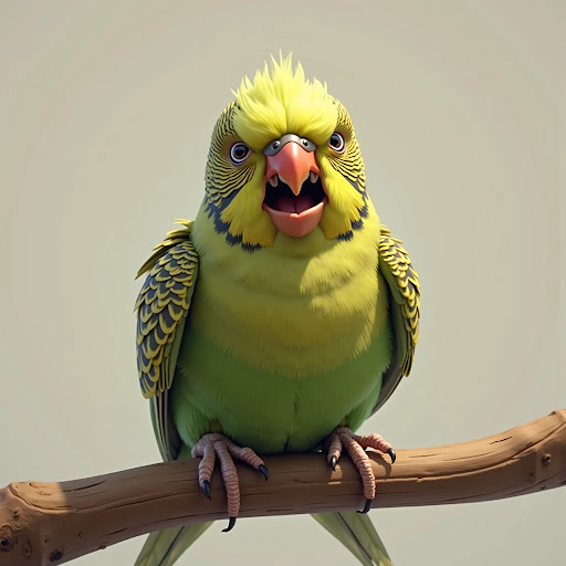 parakeet is angry - YouTube Music