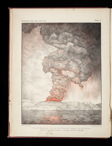 The 1883 Eruption of Krakatoa — Google Arts & Culture