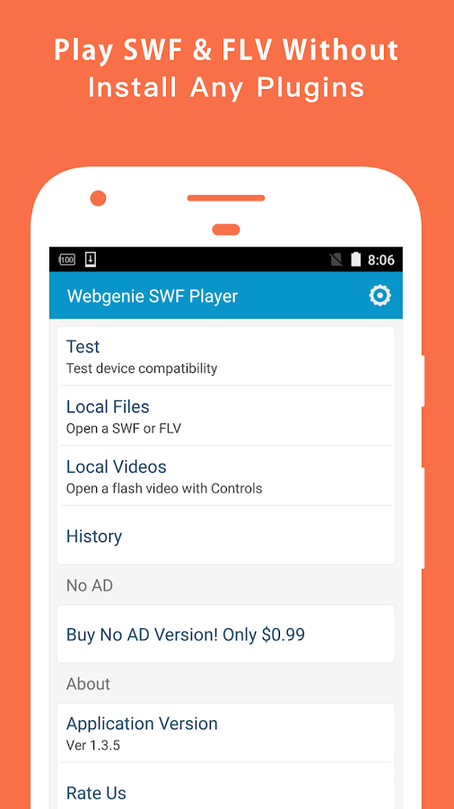 Webgenie SWF & Flash Player – Flash Browser - Google Play의 Android 앱