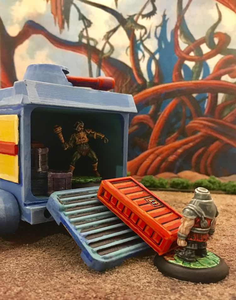 28mm MOTU Attack Trak