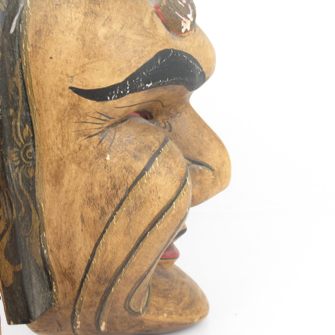 Hand Carved Wooden Mask