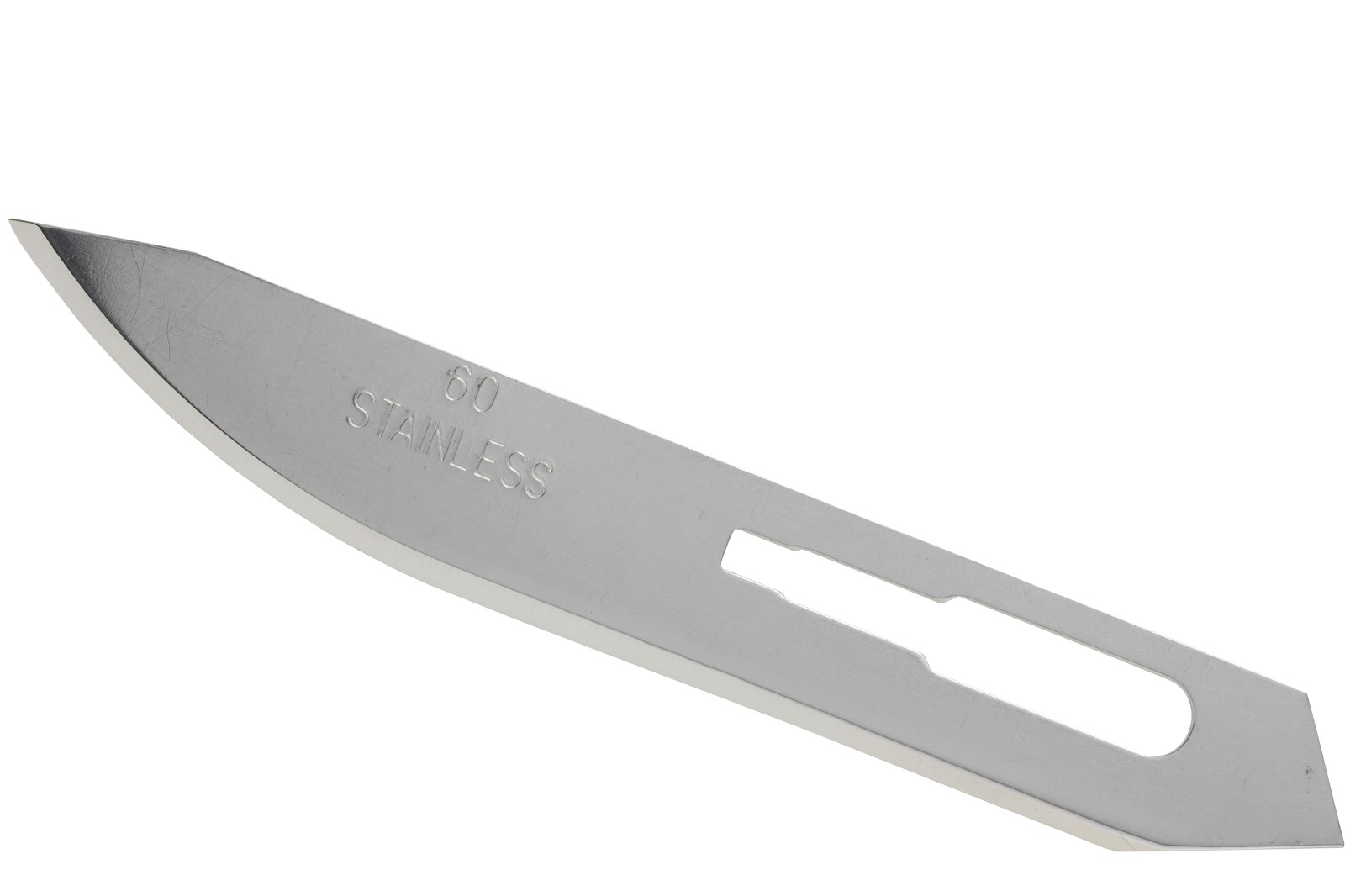 Product: GLASSVAN® #60 Stainless Steel Surgical Blade