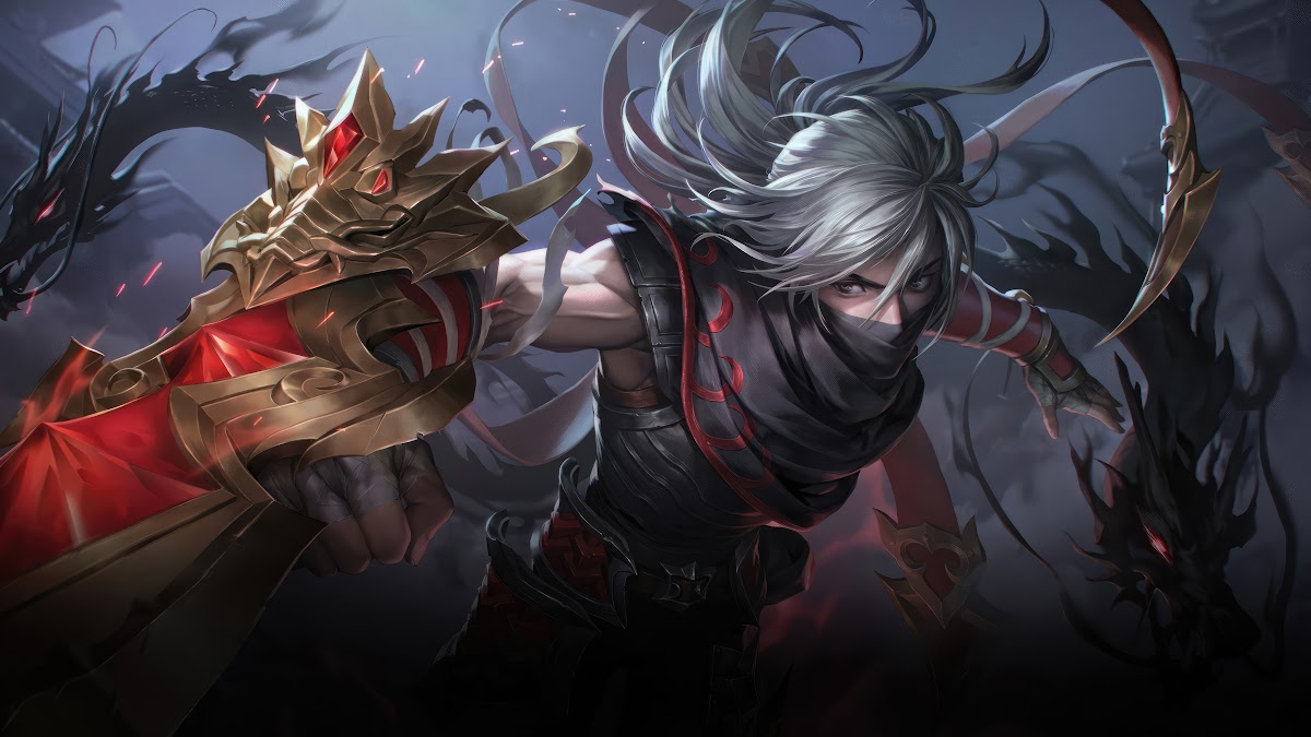 LOL League of Legends Shadow of Blade Talon Talon Silver Dragon Ruling ...