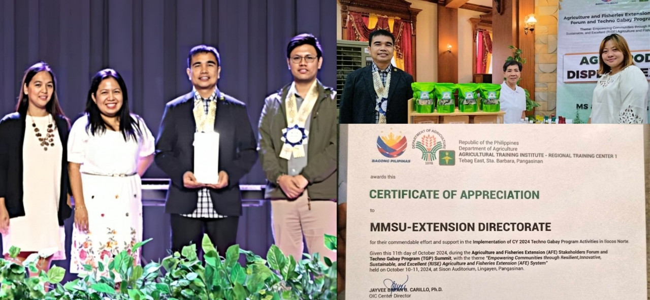 ATI-RTC 1 recognizes MMSU-based ILAARRDEC’s support in agri-fishery development
