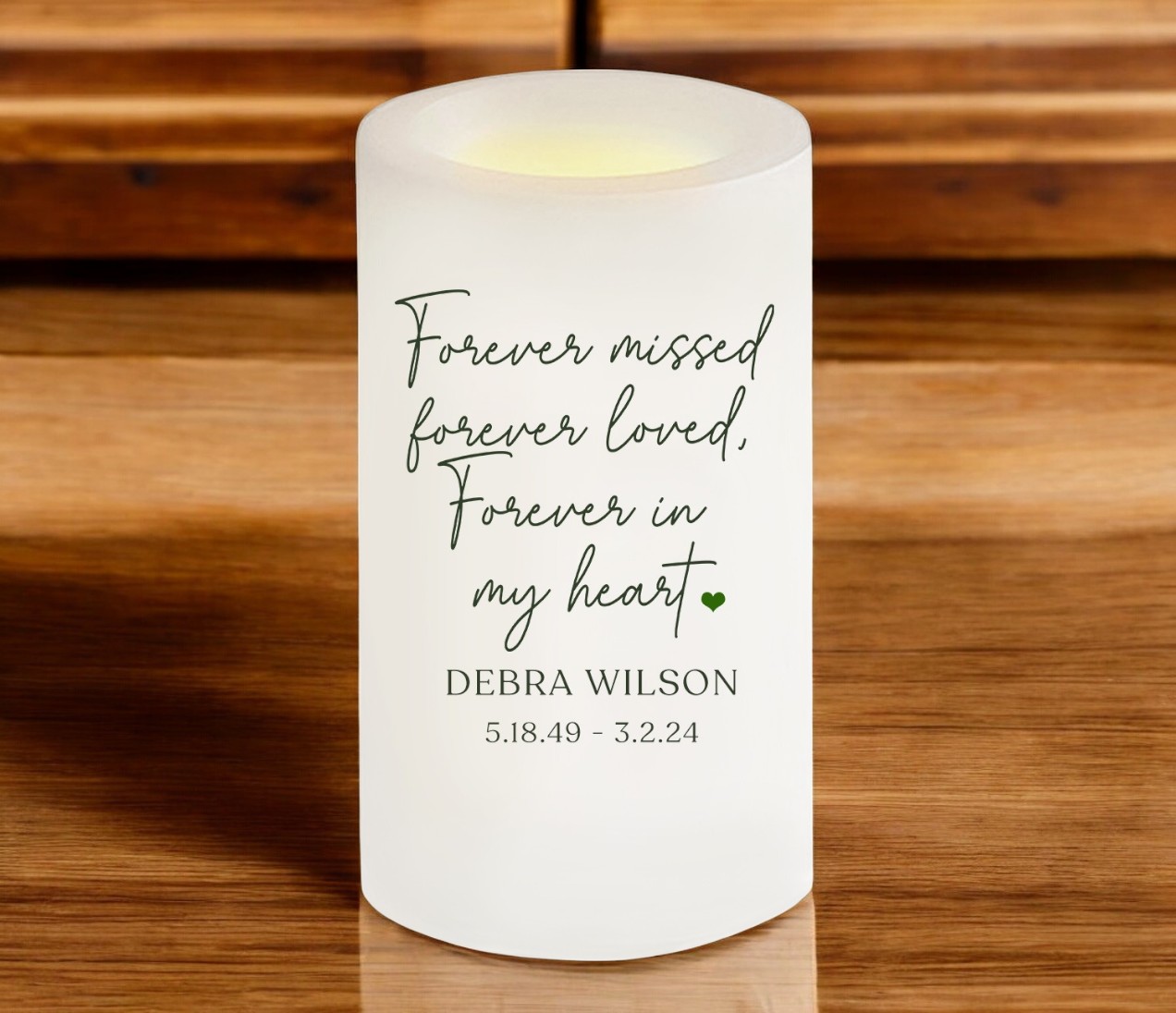 memorial candles