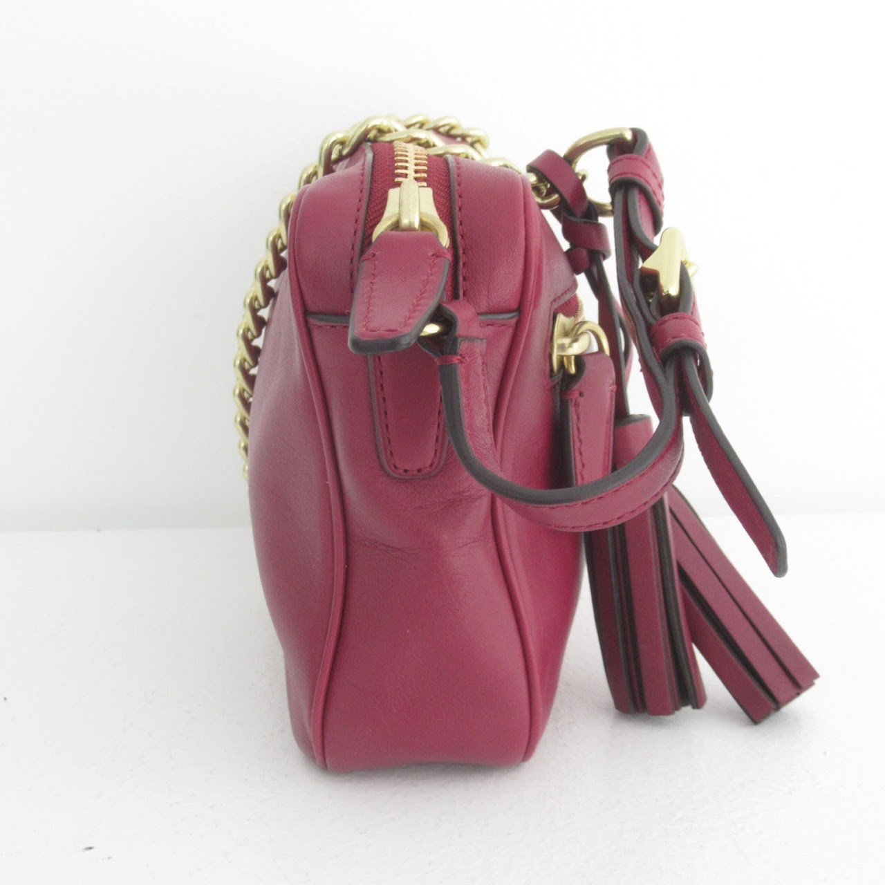 Coach Merlot Leather Crossbody Bag