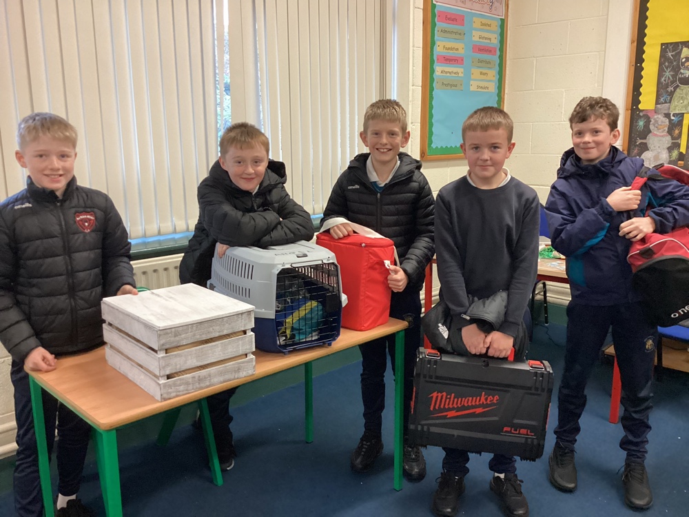 Holy Family N.S. Rathmore Co.Kerry P51 N290: 5th Class Anything but a bag