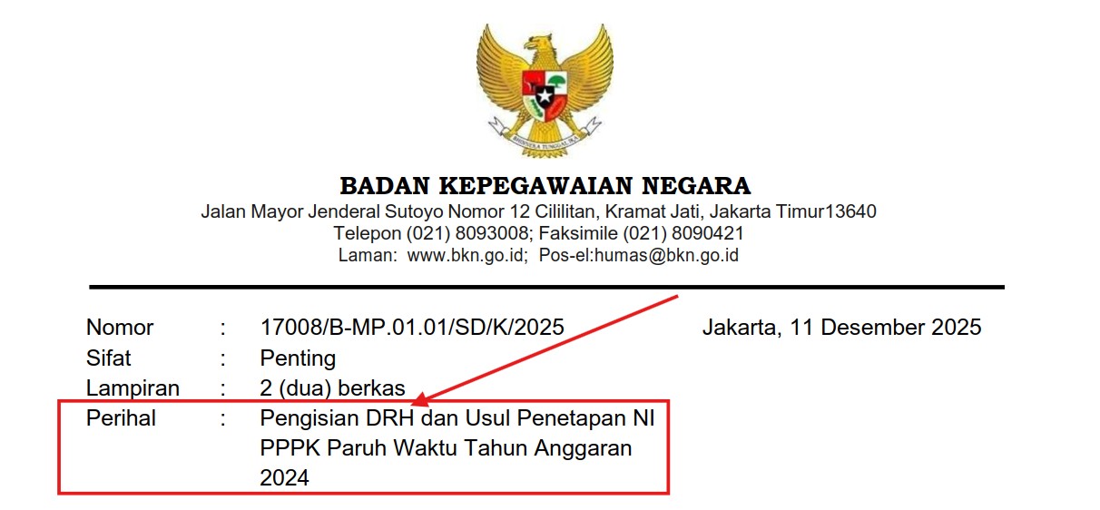 Edaran Resmi BKN! Daftar Nama Instansi Dan Daerah Yang Belum ...