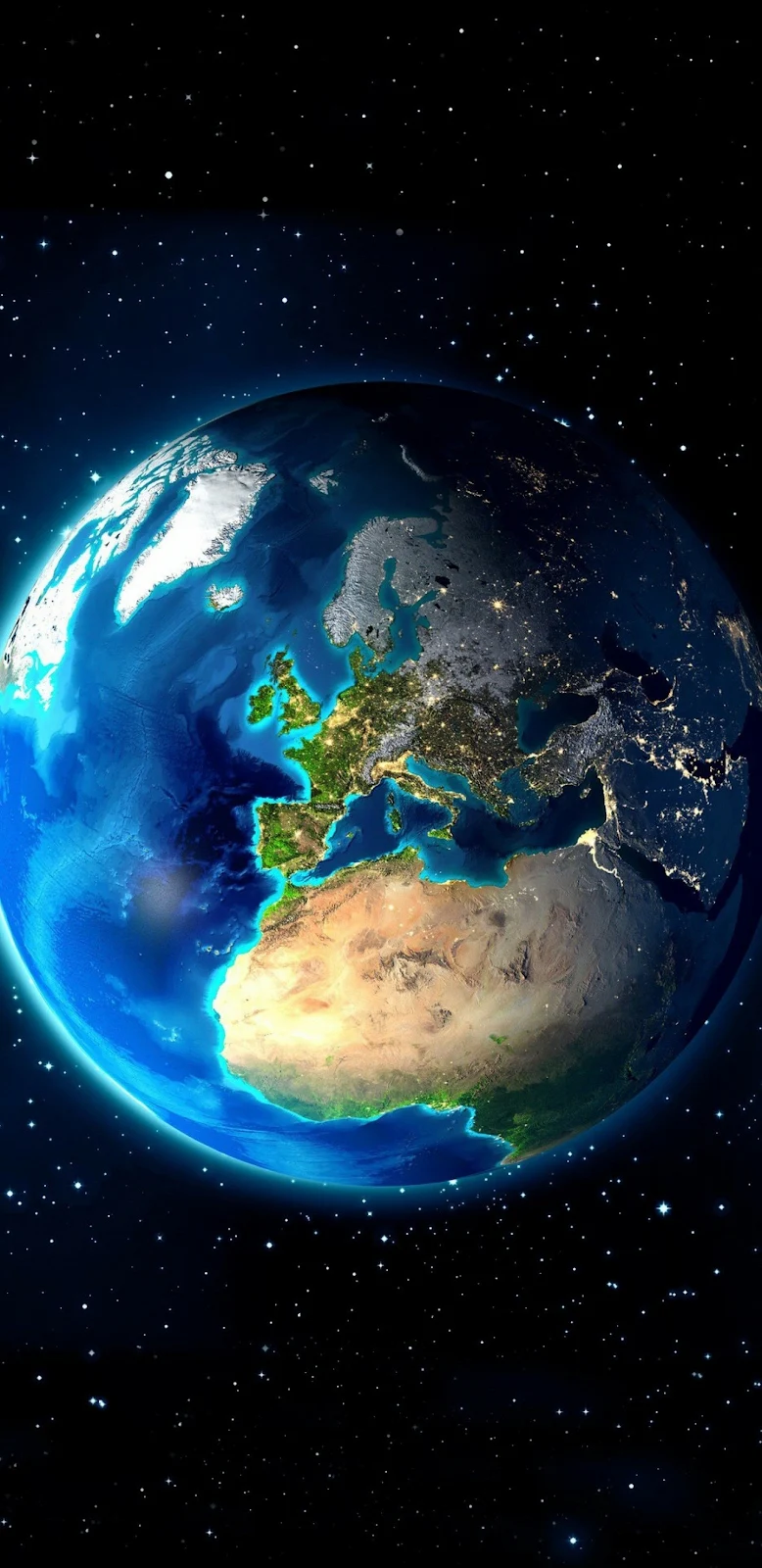 Earth 2K iPhone Wallpaper