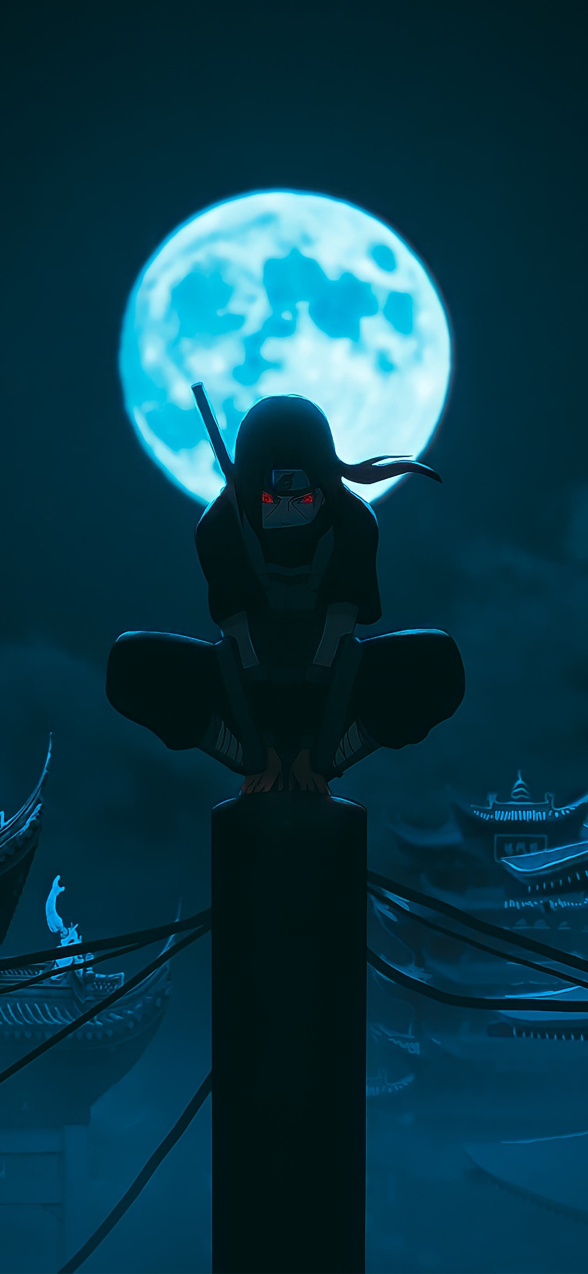 Naruto Night Anime iPhone Wallpaper