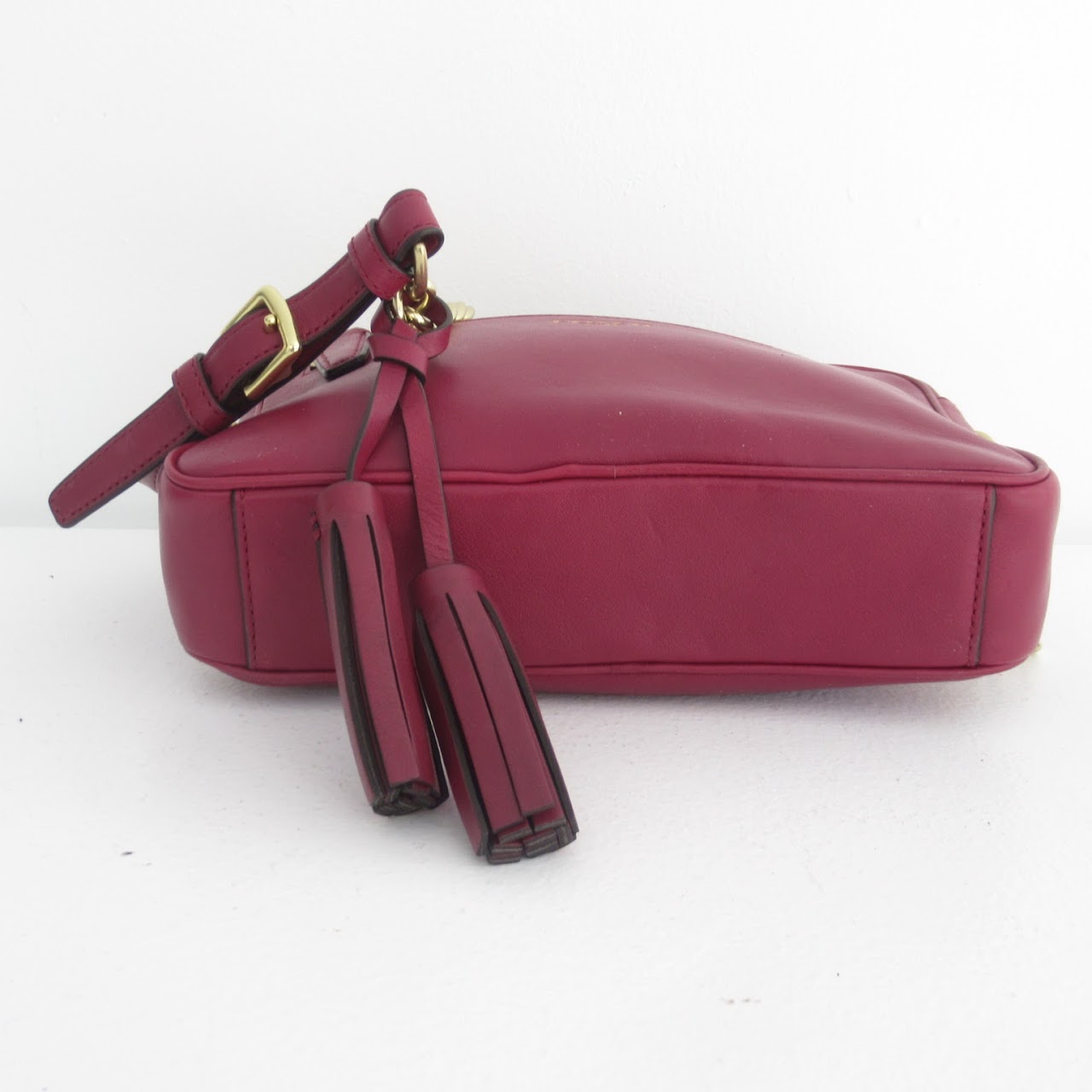 Coach Merlot Leather Crossbody Bag