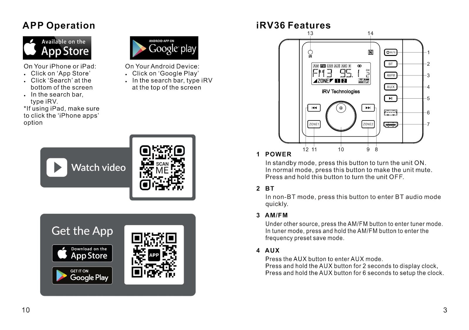 IRV TECHNOLOGIES IRV36 (01) PDF Document - Manual-Hub.com