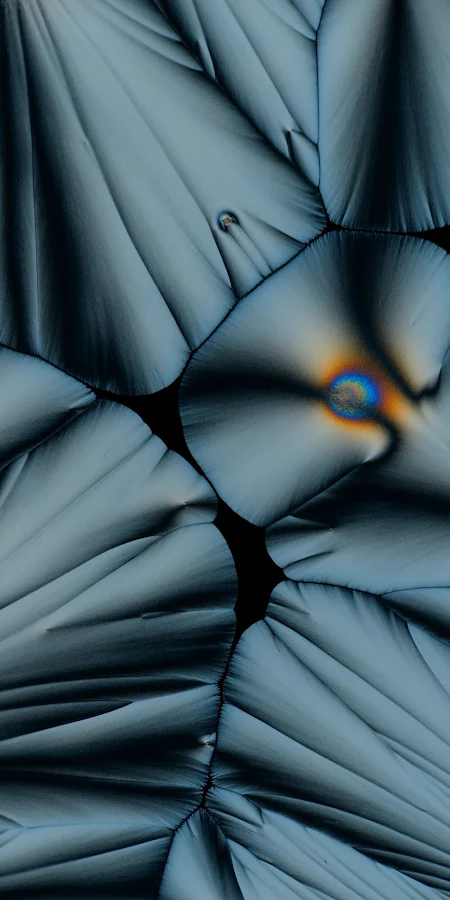 Crystal, Microscopic, Abstract, Texture 2K iPhone Wallpaper