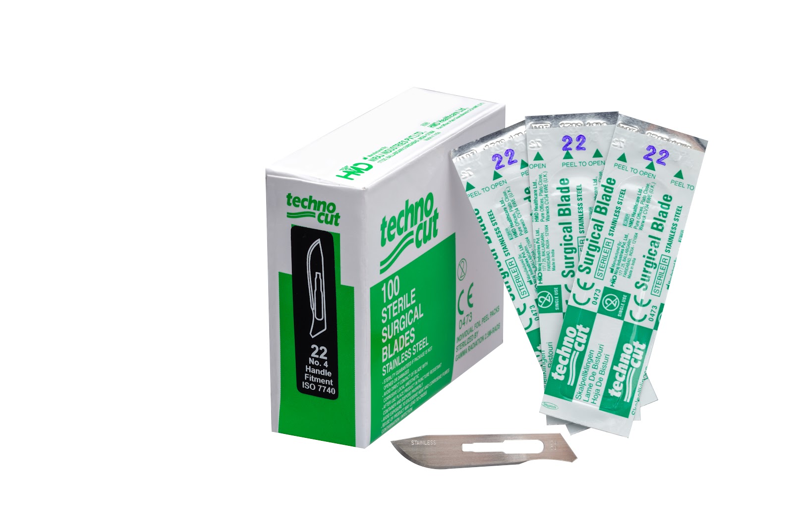 Product: TECHNOCUT® #22 Premium Surgical Blade