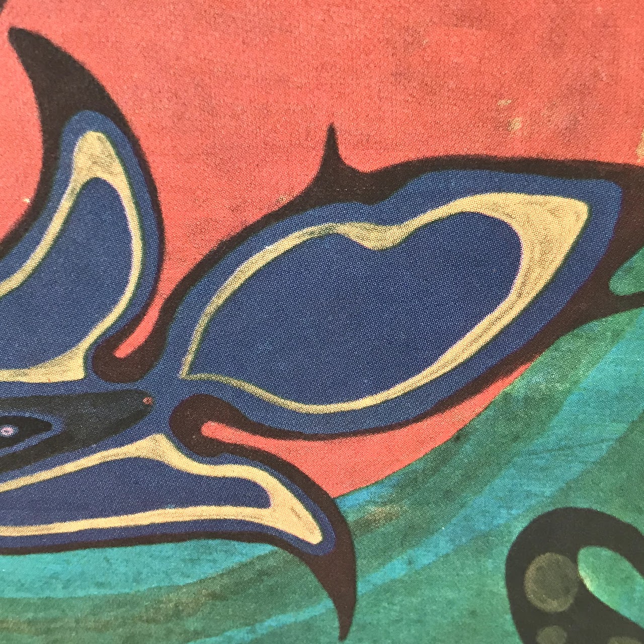 Jesse Allen Signed 'Two Macaques' Print