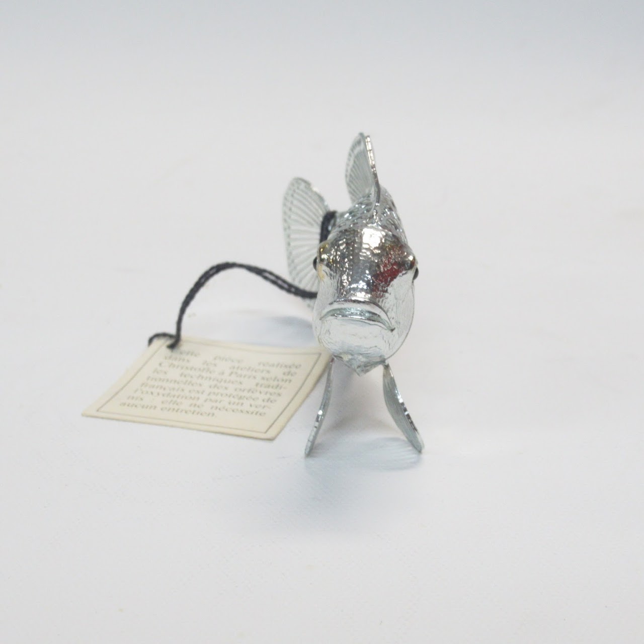 Christofle Lumiere d'Argent NEW Angel Fish Figurine