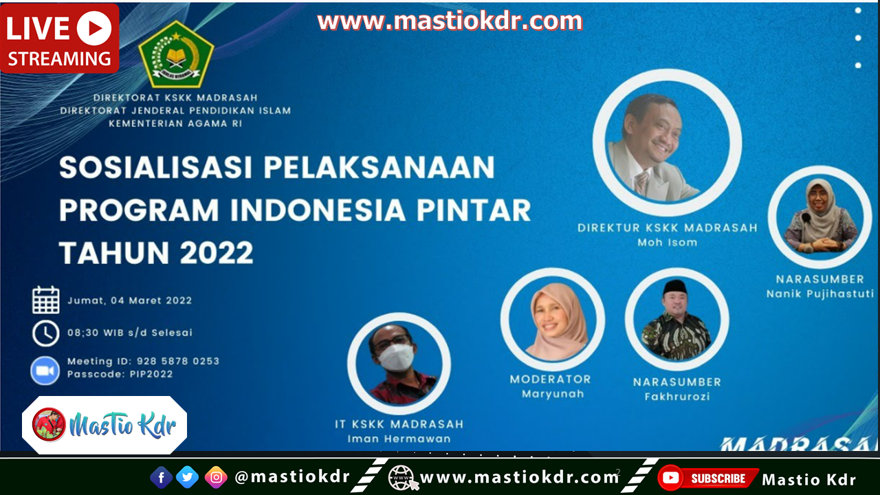 Download Materi Sosialisasi Pelaksanaan PIP (Program Indonesia Pintar ...