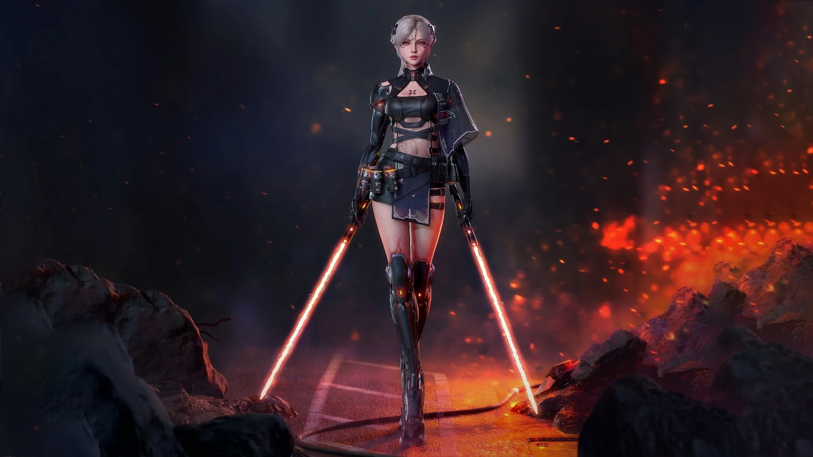 Artstation, Artwork, Digital Art, Science Fiction, Cyborg 4K Wallpaper