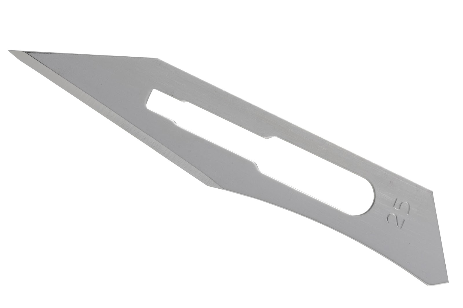Product: GLASSVAN® #25 Stainless Steel Surgical Blade