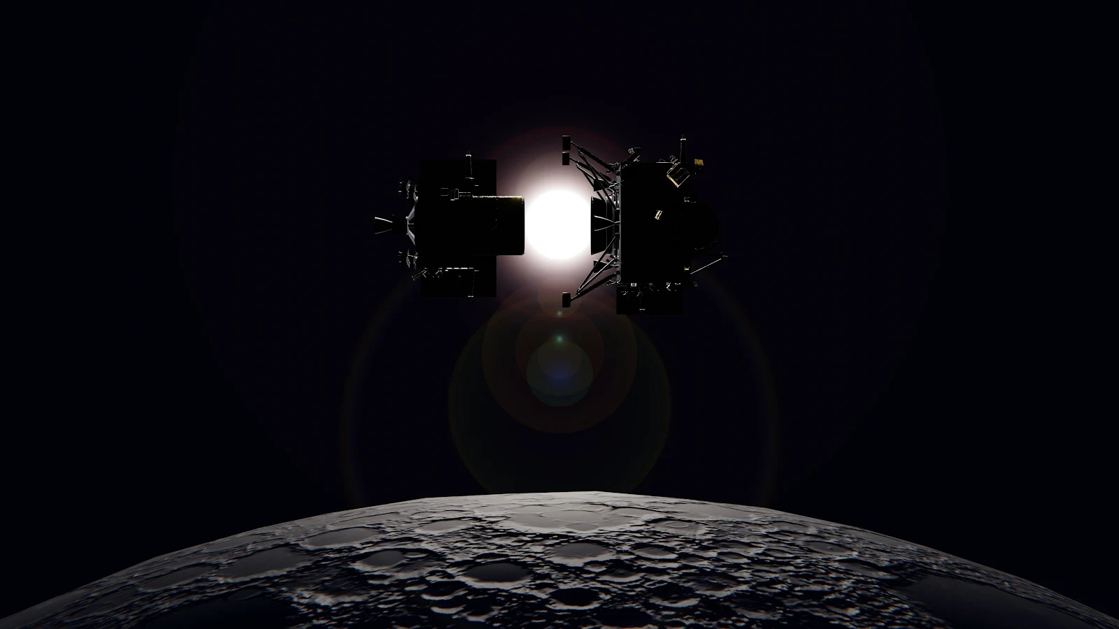 Chandrayaan-3, India, Space, Moon, Cgi 4K PC Wallpaper