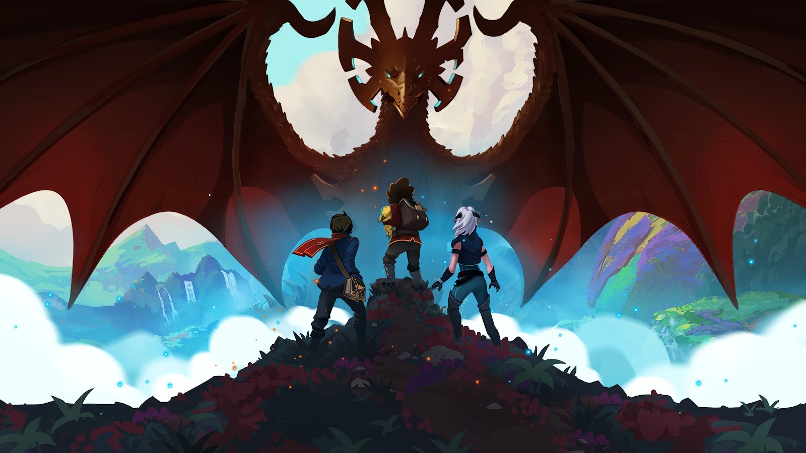 The Dragon Prince, Dragon, Elves, Rayla , Callum 4K Wallpaper