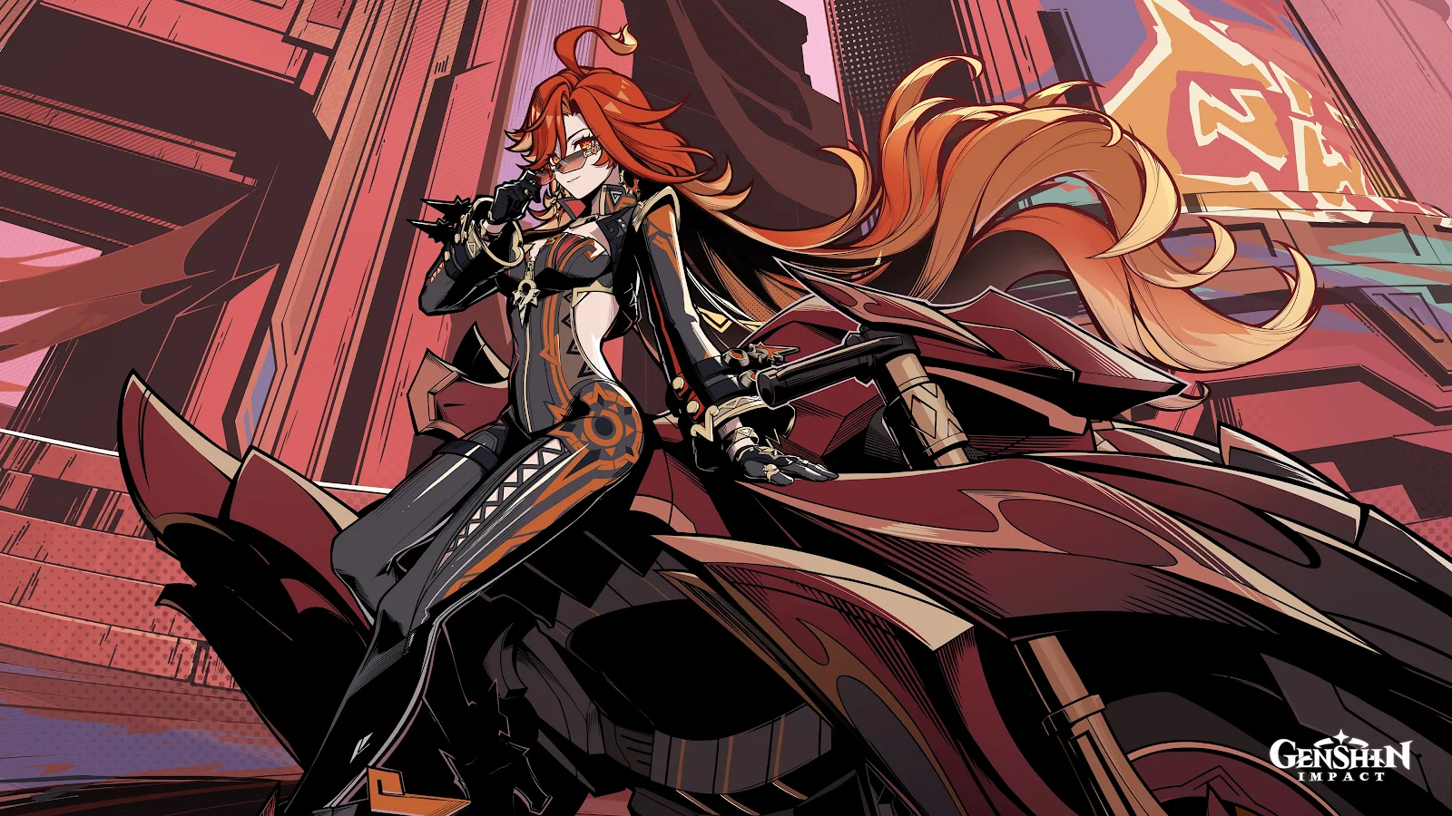 Genshin Impact, Dehya, Anime Art, Video Game 4K Wallpaper