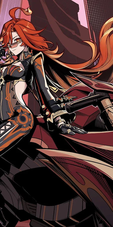 Genshin Impact, Dehya, Anime Art, Video Game 4K Phone Wallpaper