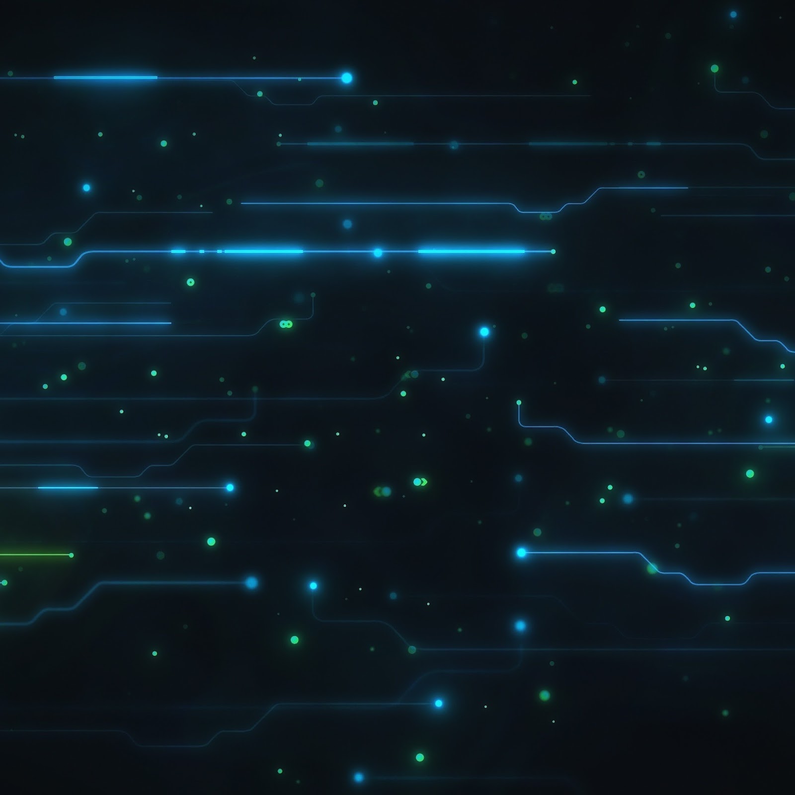 Abstract, Blue, Circuits, Digital Art, Artwork 4K Wallpaper