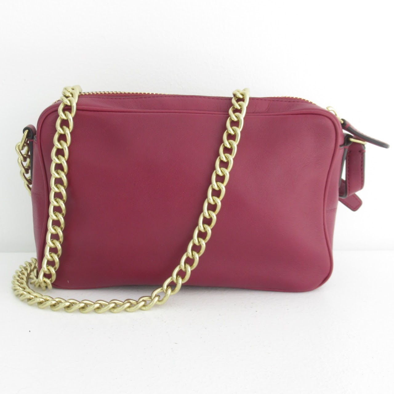 Coach Merlot Leather Crossbody Bag