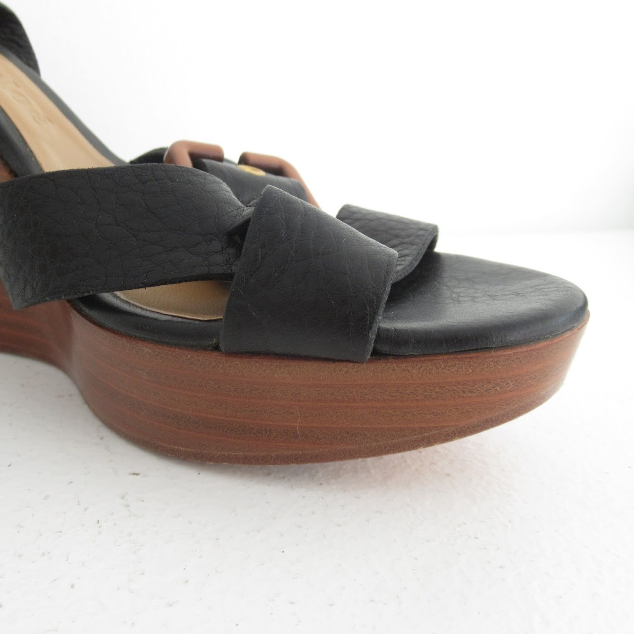 Chloé Platform Wedge Sandals