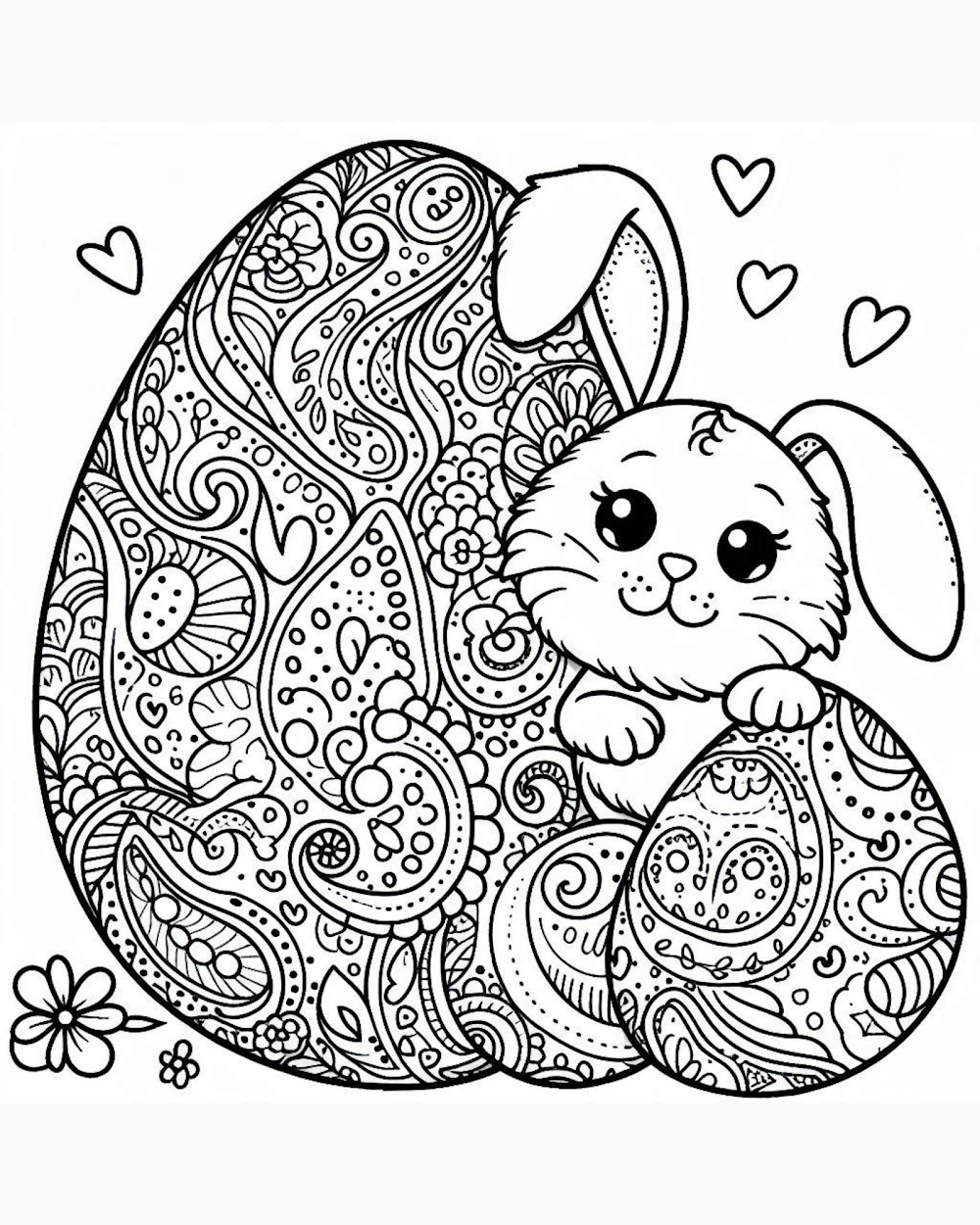 25 Free Easter Egg Coloring Pages – Fun for Kids and Adults!