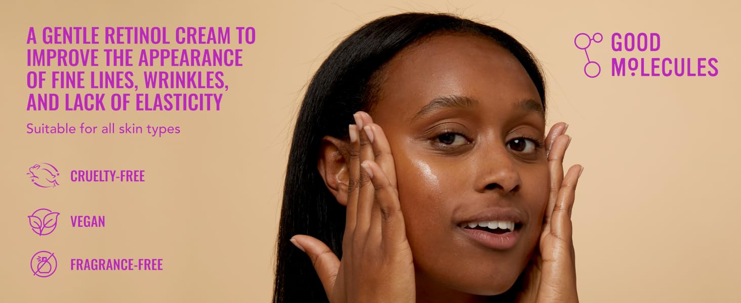 Gentle Retinol Cream Good Molecules 30ml Crema Nocturna GOOD MOLECULES ...