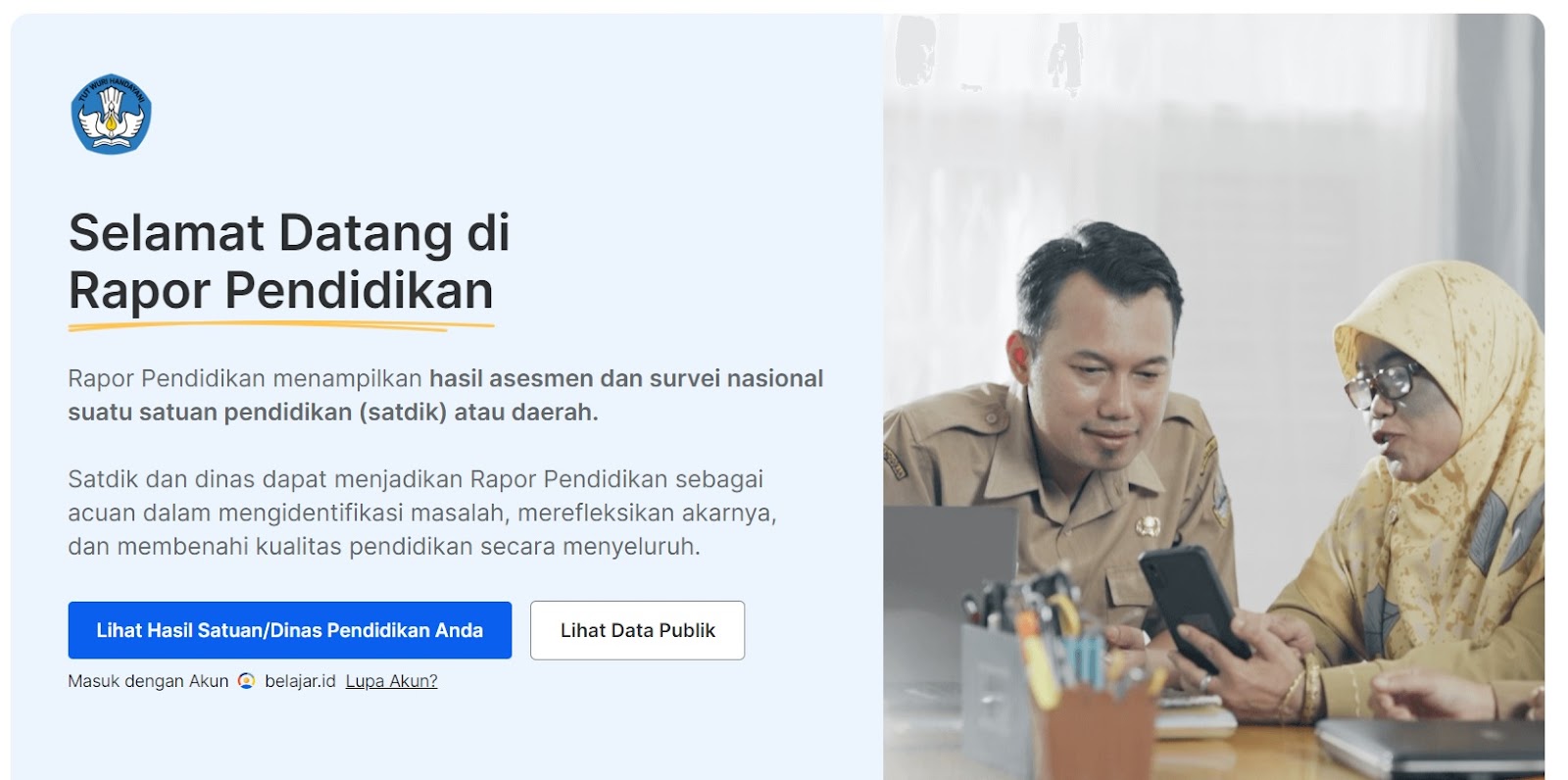 Pengertian Rapor Pendidikan, Profil Pendidikan dan Platform Rapor ...
