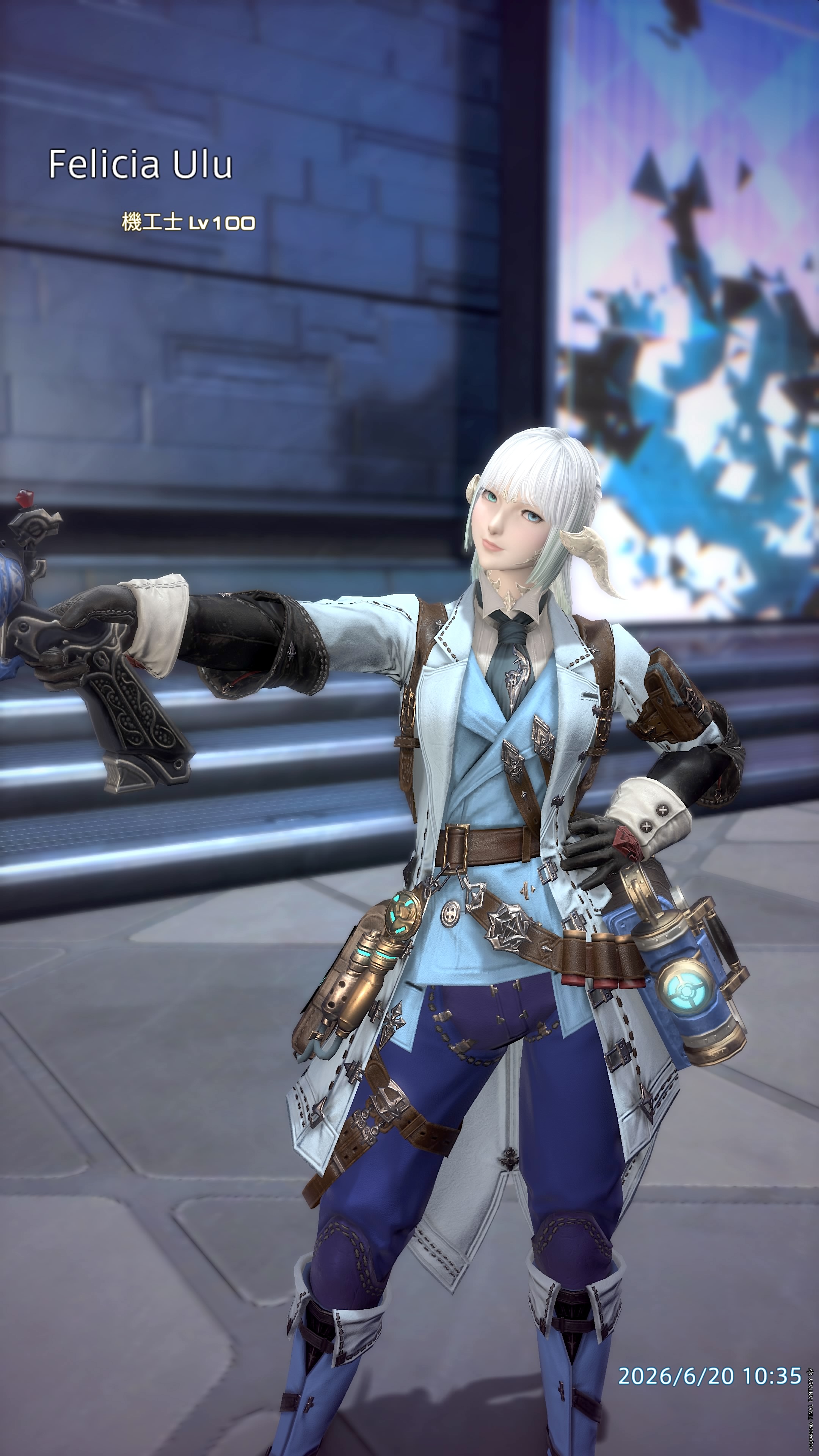 Felicia Ulu 日記「「機工士」レベル上げ終了しました！」 | FINAL FANTASY XIV, The Lodestone