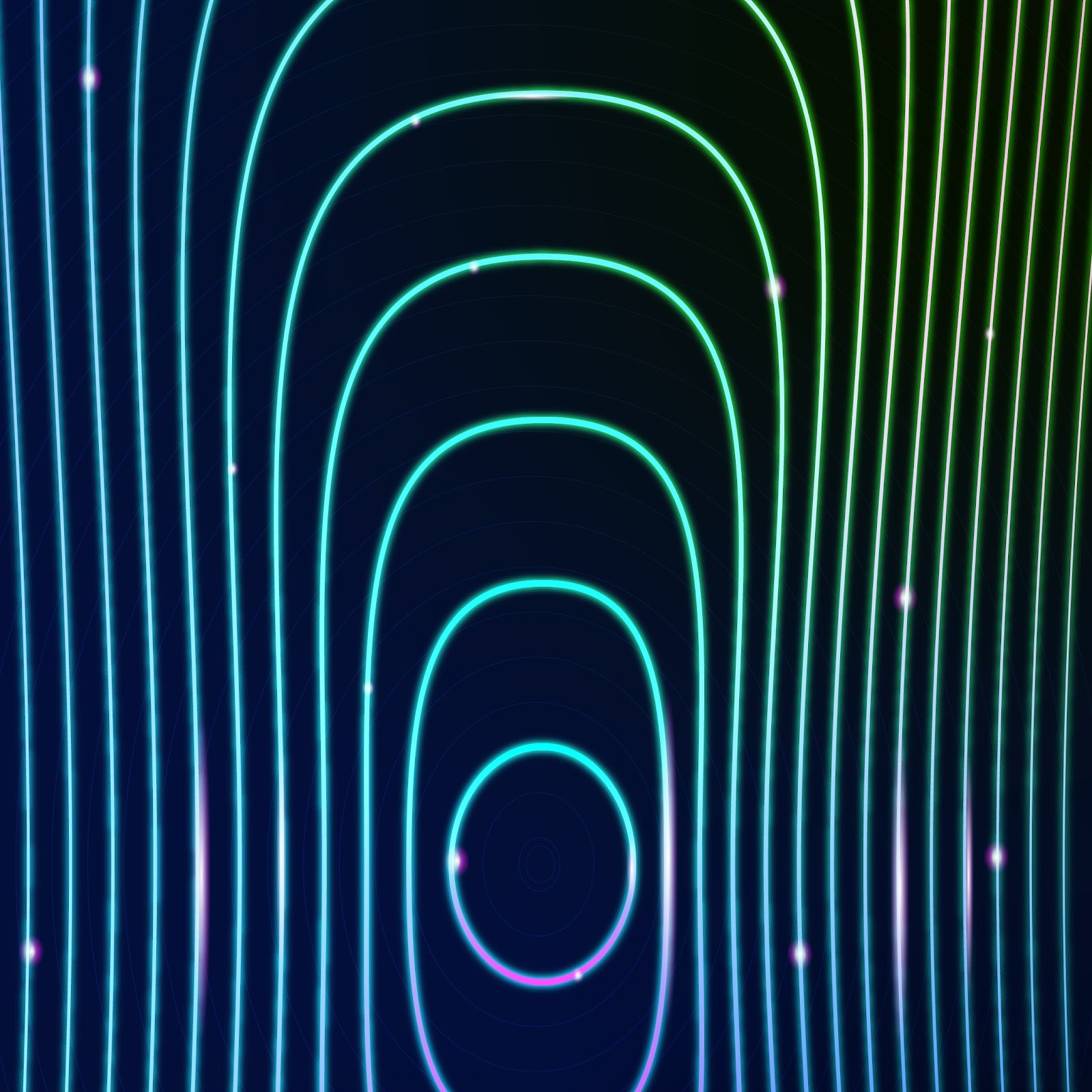 Neon, Lines, Abstract, Gradient 4K iPhone Wallpaper