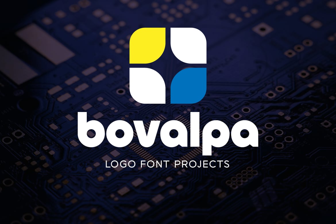 TECWO - Rounded Logo Font - Đồ Hoạ Vip