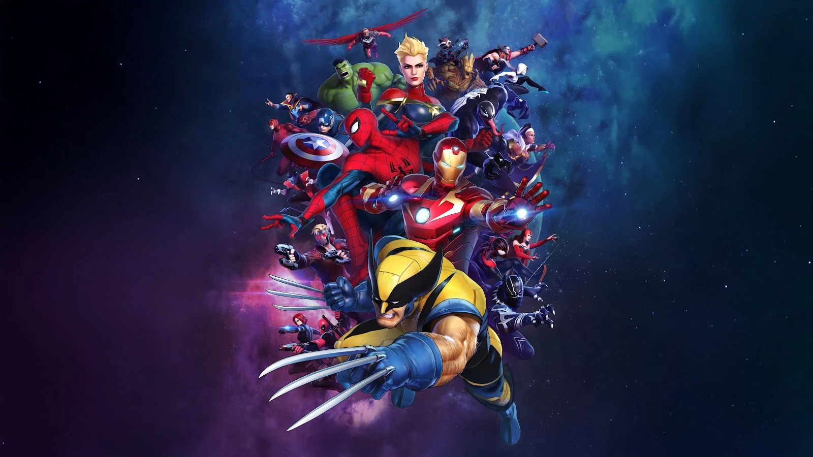 Marvel Comics, Superhero Team, Avengers, Comic Art 5K Wallpaper